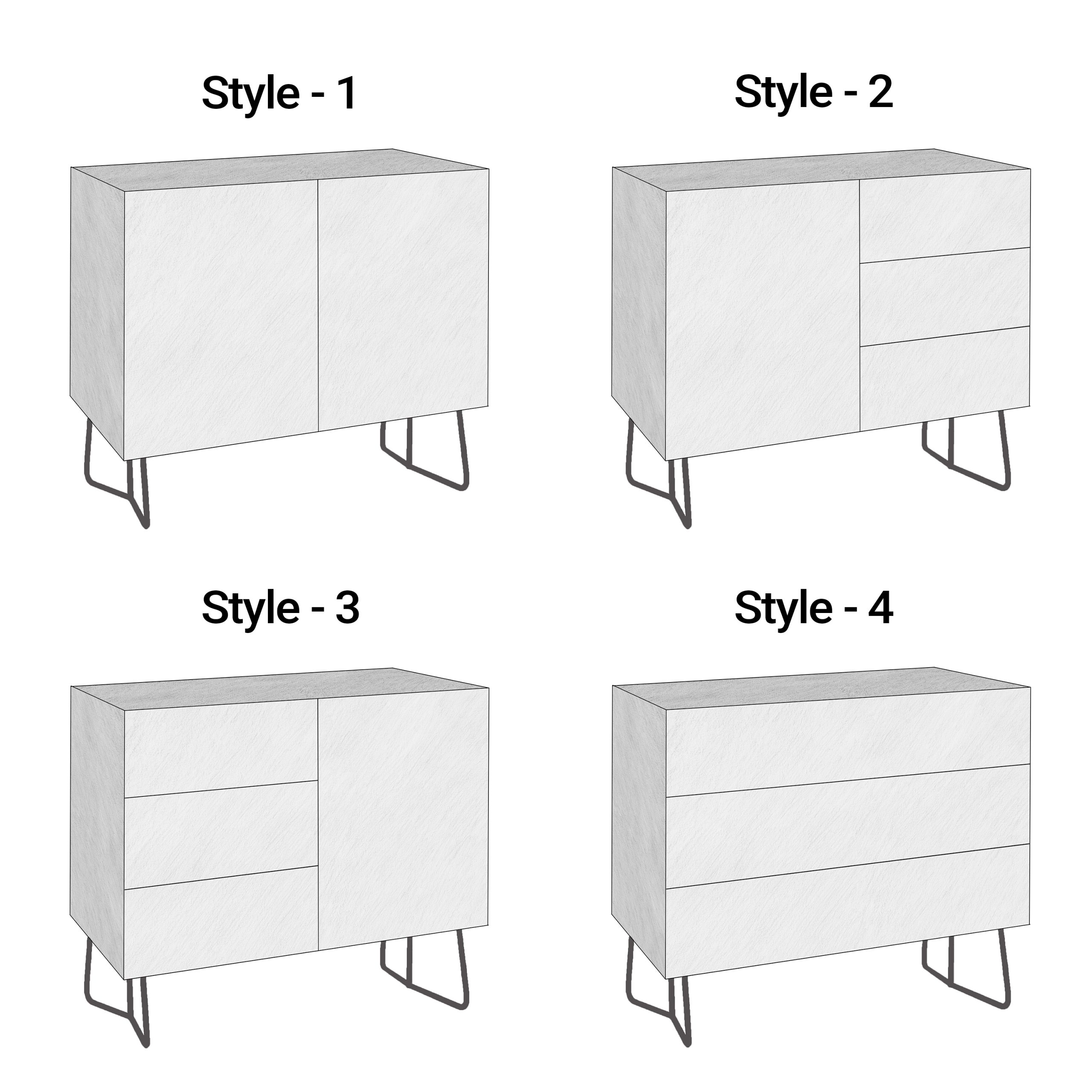 Simplex Parametric Curved Modern Console table - Artistic Furniture ...
