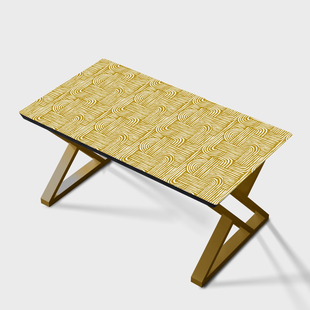 Abstruse Craven Pattern Ethereal Timber Table - Artistic Furniture ...