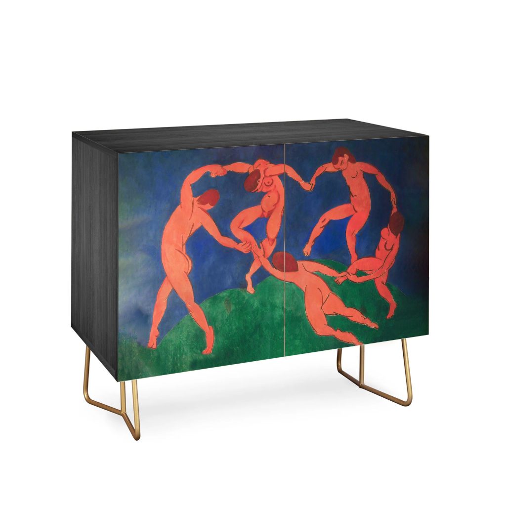 Dance by Henri Matisse OakMeadow Console Sideboard Credenza Table ...