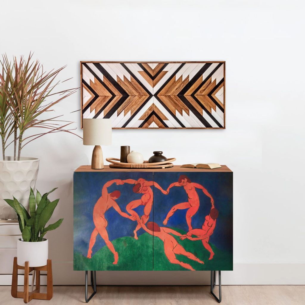 Dance by Henri Matisse OakMeadow Console Sideboard Credenza Table ...