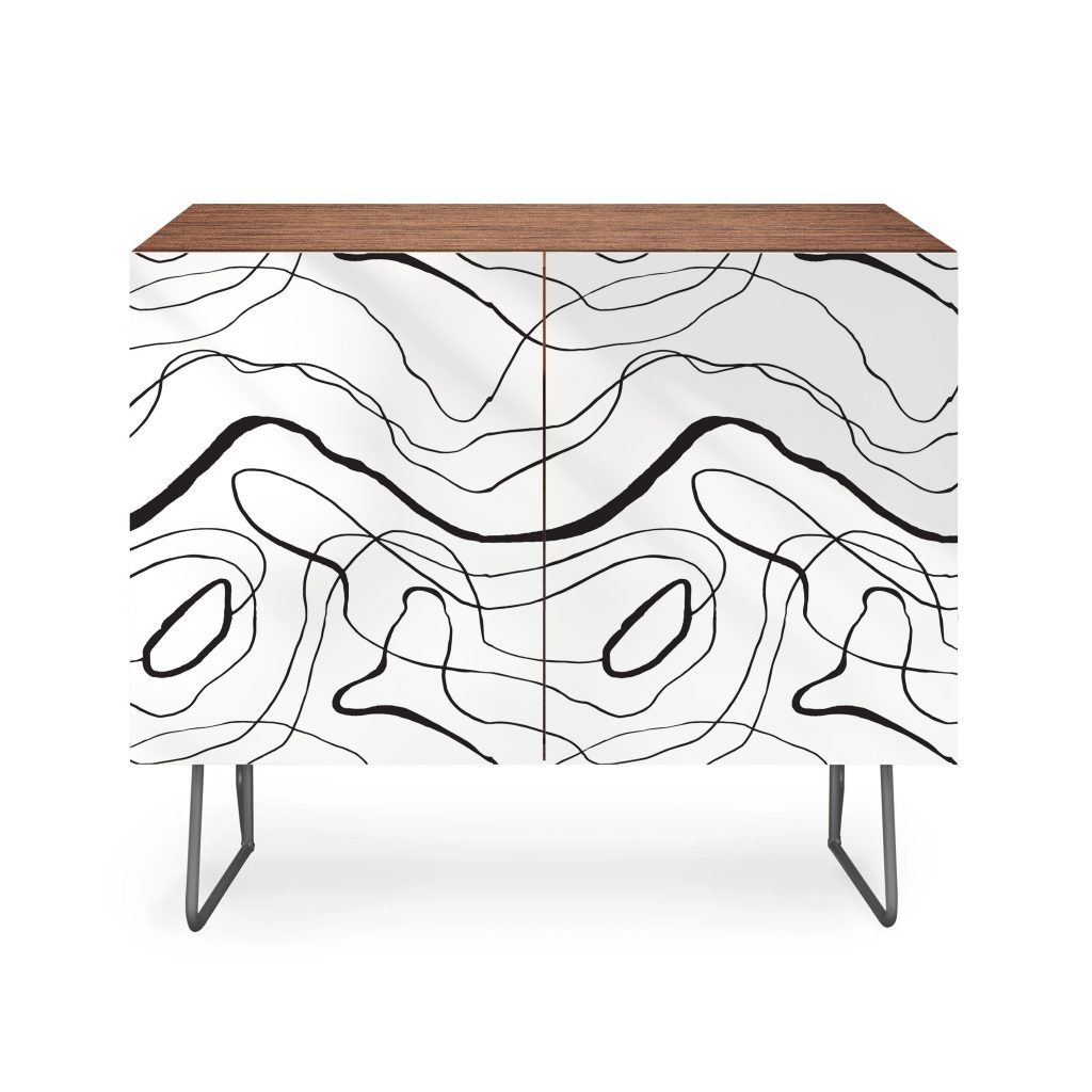 Porcelain OakMeadow Console Sideboard Credenza Table - Artistic ...