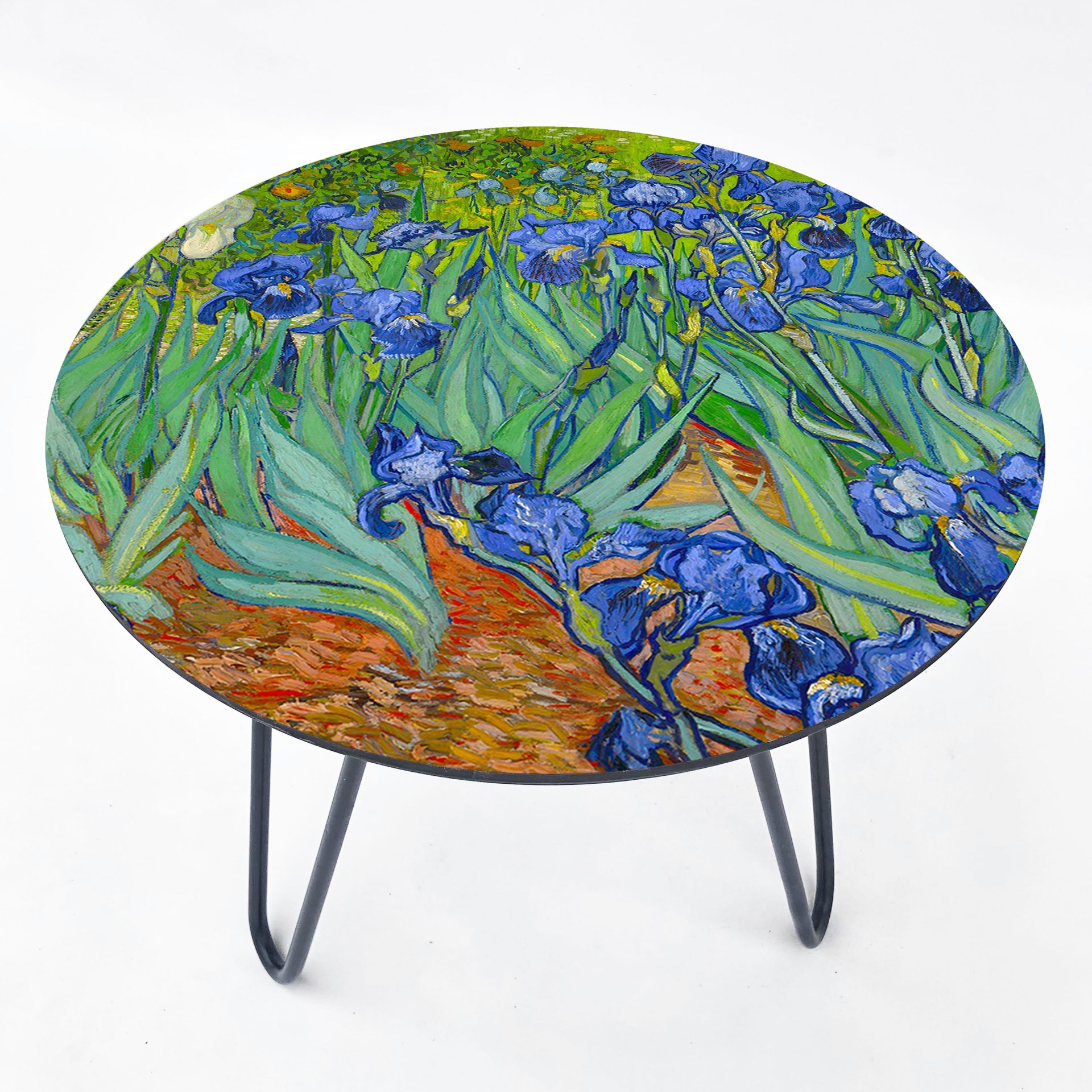 Irises | Coffee Table, Center Table, Table for Dining, Bar, Patio or ...