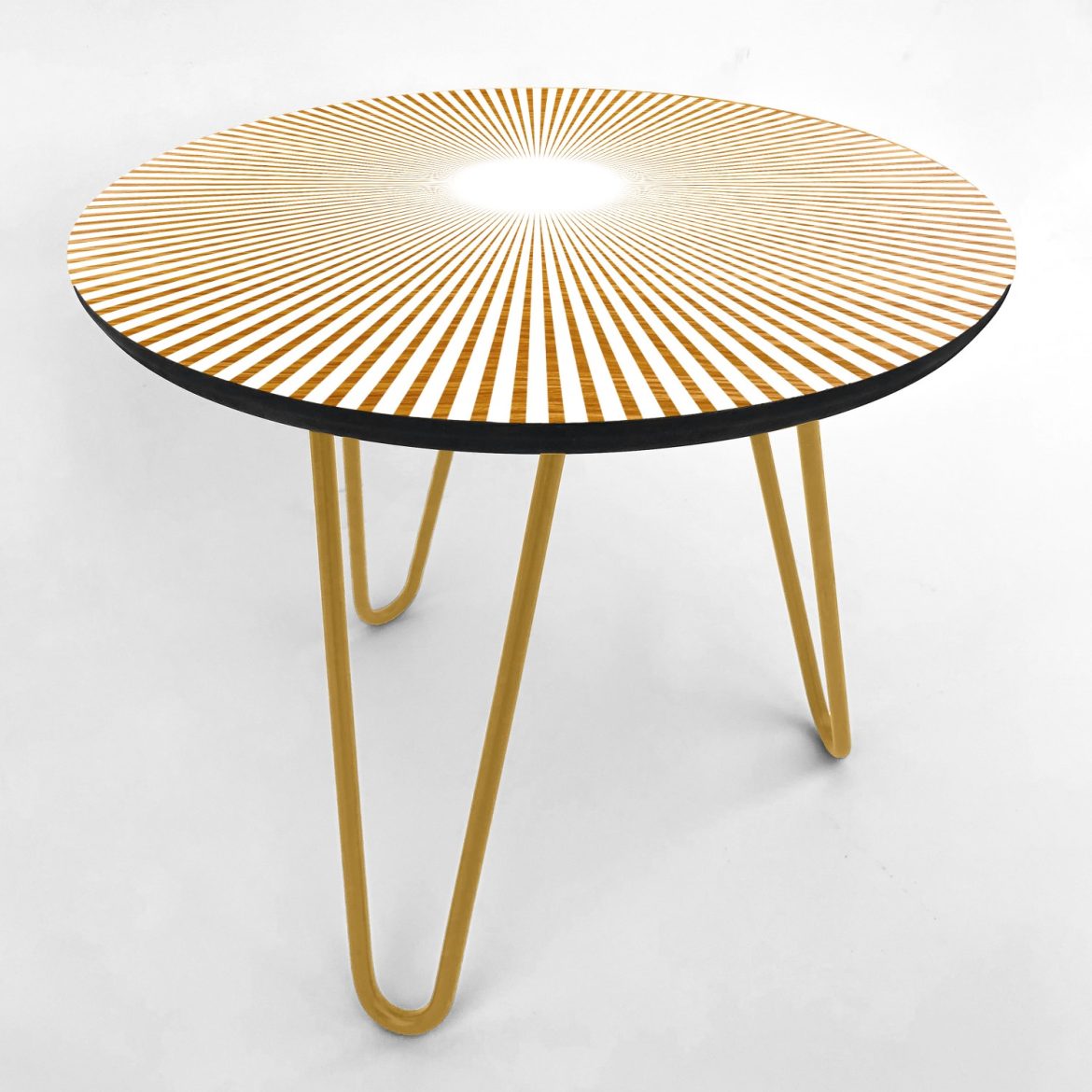 Rising Rays Circulus Oak Natural Essence Table - Artistic Furniture ...