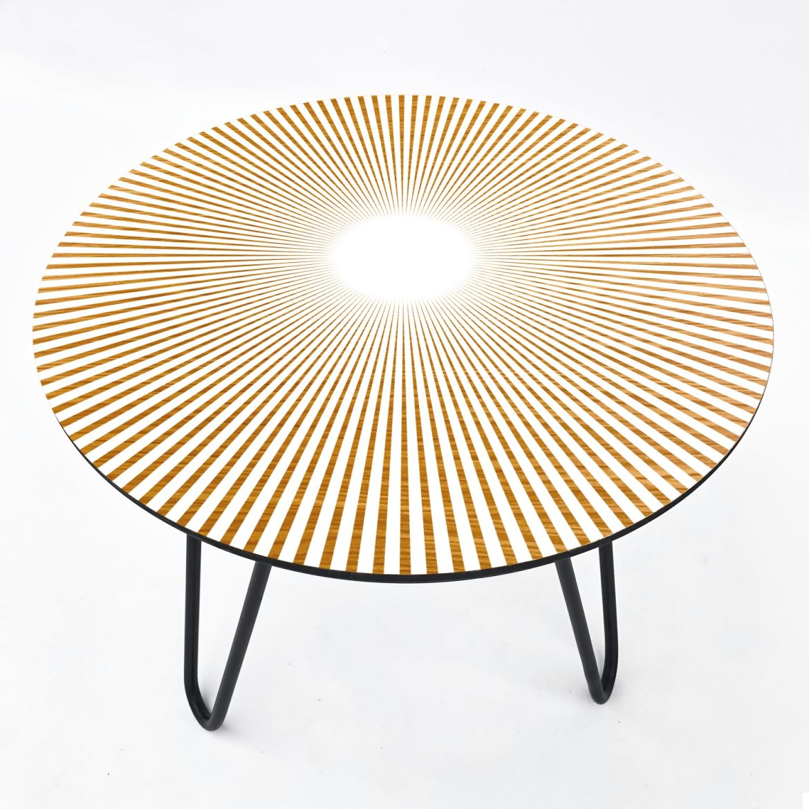 Rising Rays Circulus Oak Natural Essence Table - Artistic Furniture ...