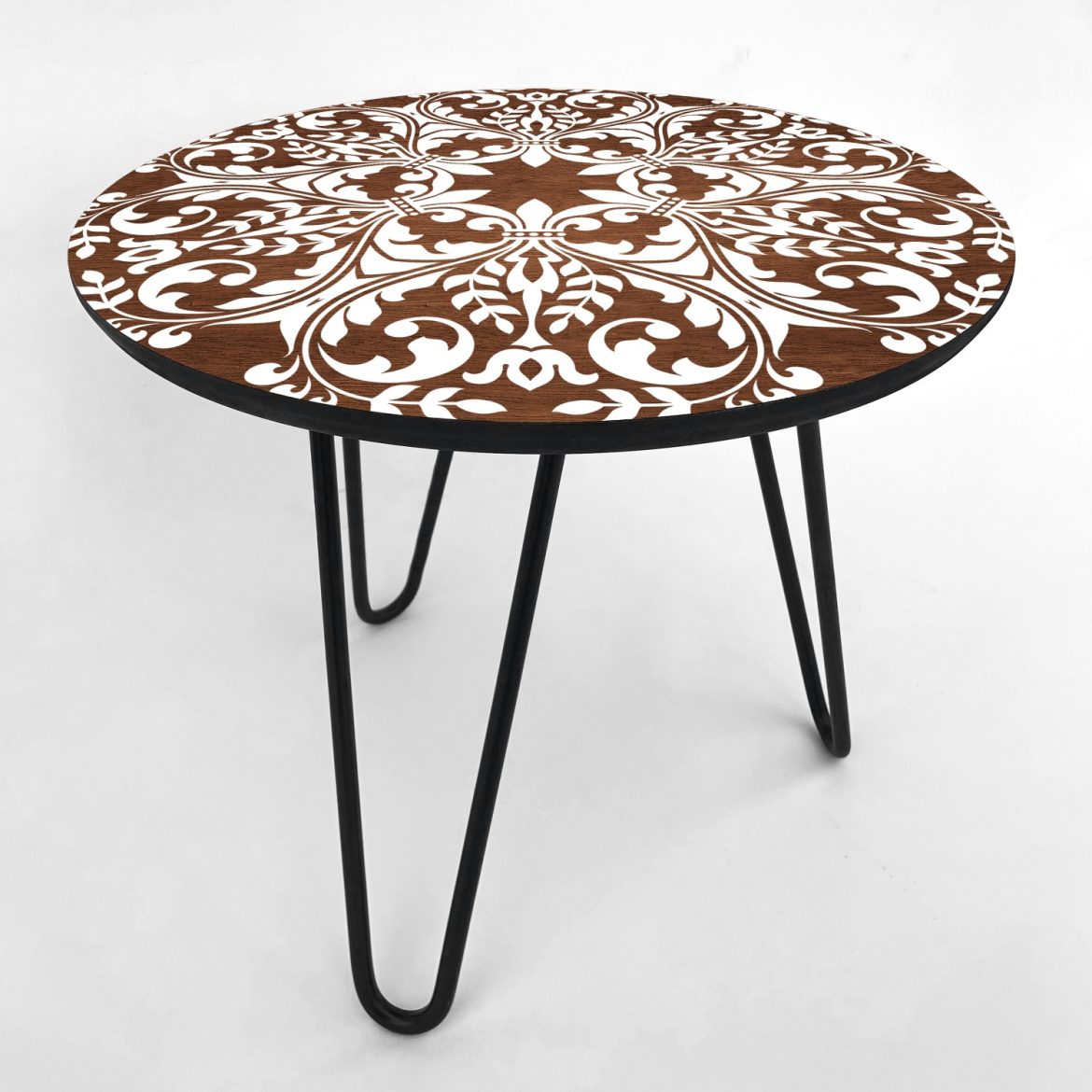 Mystifying Ornamentals Circulus Oak Walnut Essence Table - Artistic ...